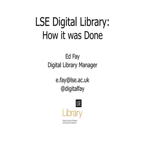 Born-digital Archives at LSE | PDF
