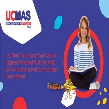 It's Time To Unlock Your Child's Highest Potential With UCMAS USA ...