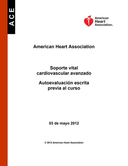 ECG FOR acls | PDF