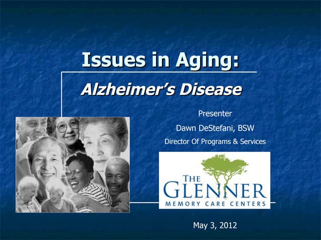 Alzheimer's disease | PPTX