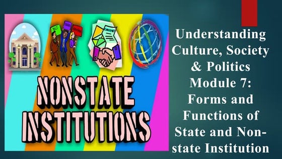 Difference State Actors and Non state Actors | PDF