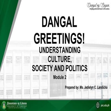 UCSP-PPT-2 UNDERSTANDING CULTURE, SOCIETY, POLITICS.pptx