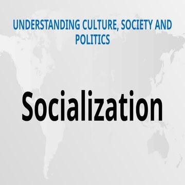 UCSP-Quarter 1-Week 5-Powerpoint Presentation | PPTX