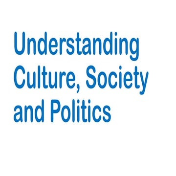 UCSP-Quarter 1-Week 6-Powerpoint Presentation | PPTX