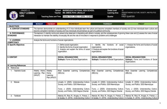 DLL-DIASS-Week 9.docx | Education