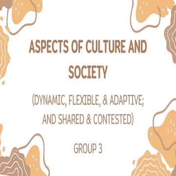 UCSP GROUP 3 (1).pdf hshshhbajsnuxjnjbdidh | PDF