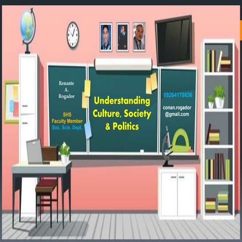 Society as a group of people sharing common culture | PPTX