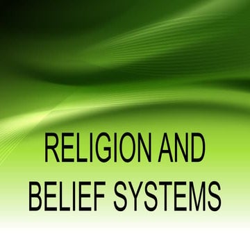 UCSP religion and belief systems........ | PPTX
