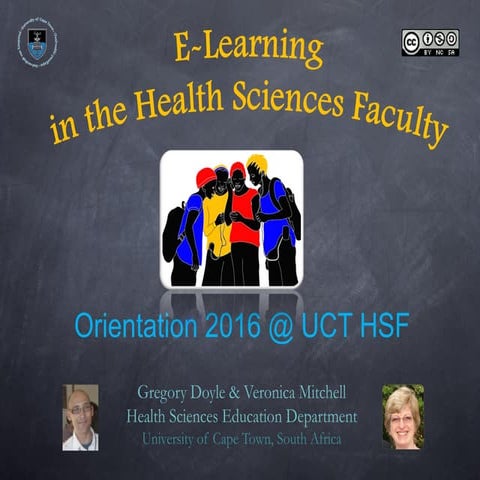 E-Learning @ Orientation 2016 | PPT