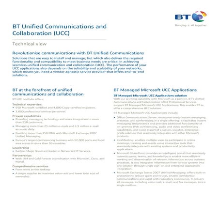 Uc technical view-microsoft | PDF