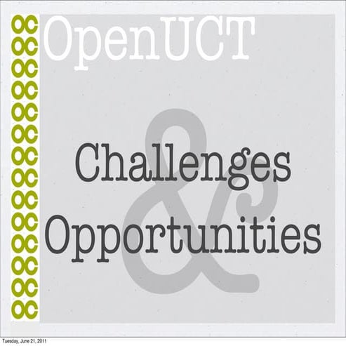 Uct presentation | PDF