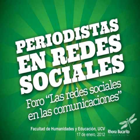 Periodistas en redes sociales | PPT | Technology & Computing
