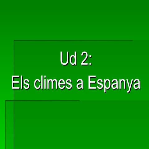 Ud 2 climes | PPT