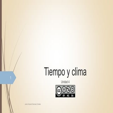 UD 4. Tiempo y clima | PPTX