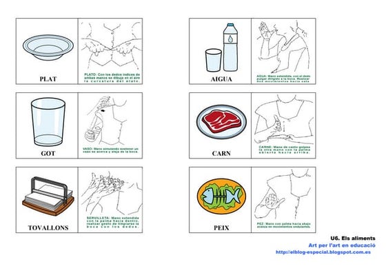 Ud6. els aliments pictos | PDF