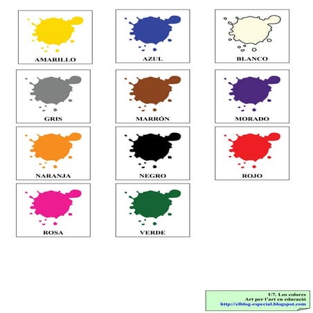 Ud7. los colores pictos | PDF