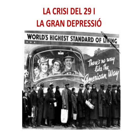 Esquema sobre el Crac del 29-Història del món contemporani ( | PDF
