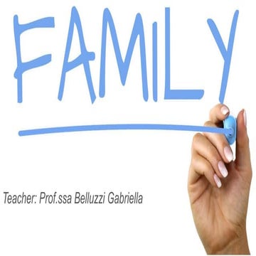 UDA : LESSON PLAN ABOUT FAMILY WITH VOCABULARY AND EXERCISES | PDF