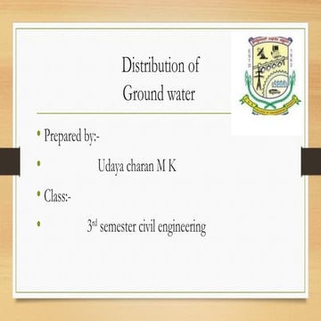 Fluid mechanics presentation for civil and mechanical engineers | PPTX