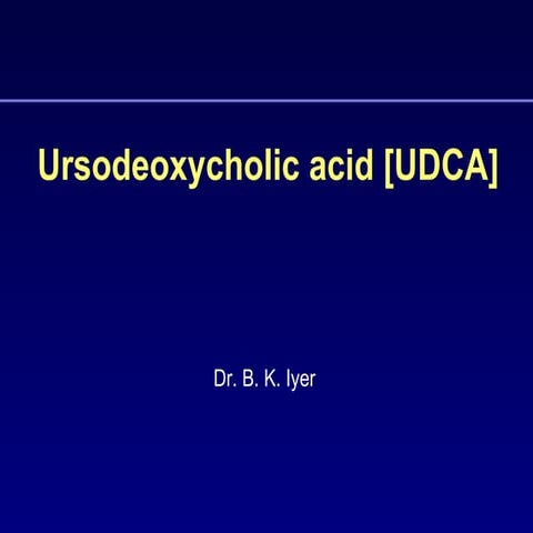 UDCA | PPT