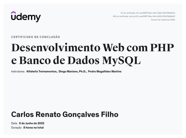 Desenvolvimento Web com PHP e Banco de Dados MySQL | PPT Desenvolvimento Web com PHP e Banco de Dados MySQL | PPT