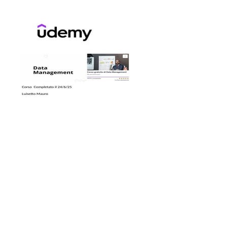 Udemy - Data management 2025 luisetto M.docx