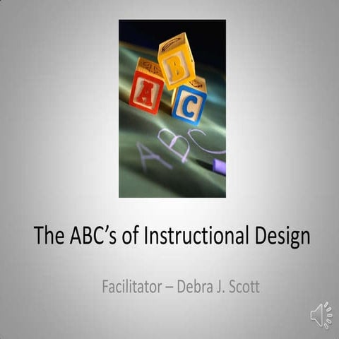 ABCs of Instructional Design Course - Introduction | PPT