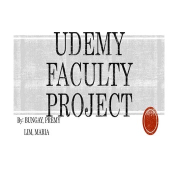 UDEMY FACULTY PROJECT.pptx