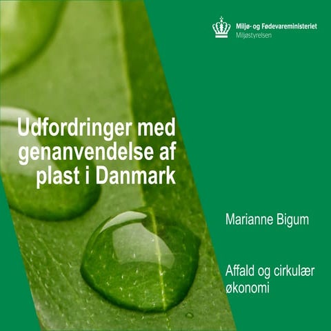 Pil Bredahl: Design med genanvendt plast | PPTX