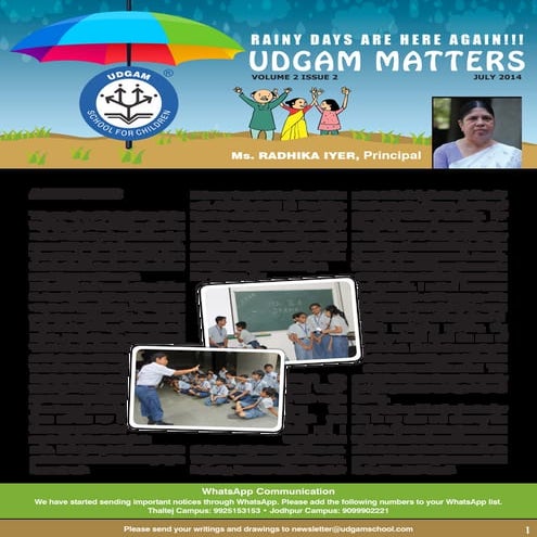 Udgam Matters July 2014 | PDF