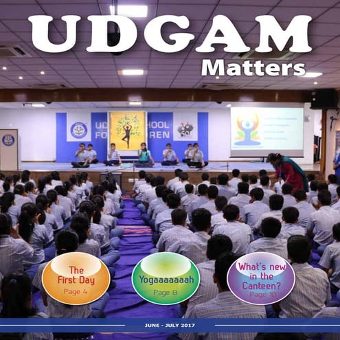 Udgam Matters June-July 2017 | PDF