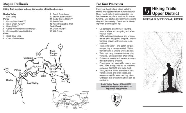 Great Smoky Mountains National Park- Elkmont Campground Map