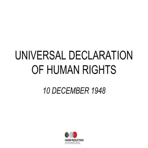 30 Basic Human Rights List Universal Declaration Of Human Rights | PDF