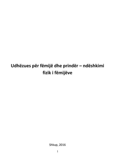 Te drejtat e femijeve | DOCX