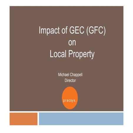 Impact of GEC (GFC) on Local Property | PDF