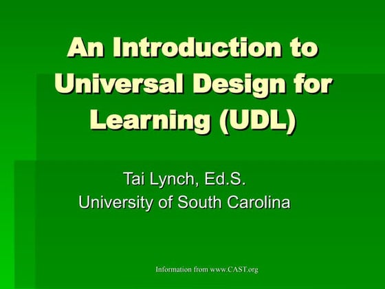 Udl | PPT
