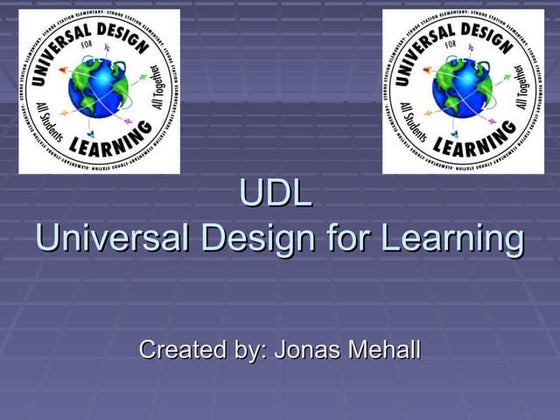 UDL Presentation | PPT