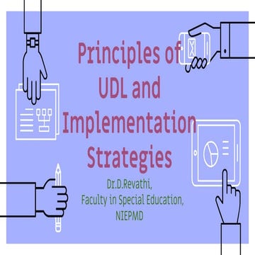 UDL principles and implementation strategies -NIEPMD.pptx