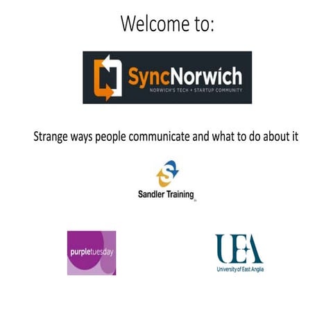 Sync Norwich Sandler Training Ermine Amies Human Software ...