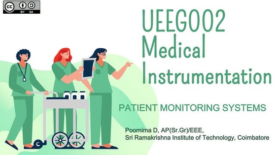 Patient monitoring system and biotelemetry | PPT