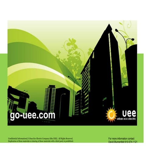 Uee Presentation | PPT | Gas and Electric | Home Utilities