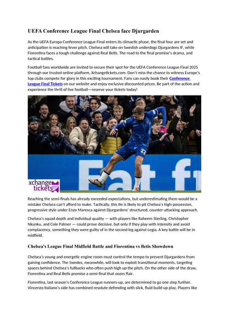 Chelsea fc | PPTX