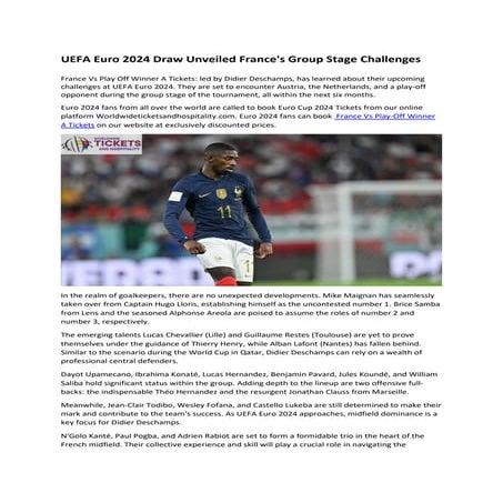 Kylian Mbappe's Sensational Performance Ignites France's UEFA Euro 2024 ...