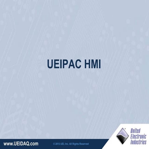 UEIPAC HMI | PPTX