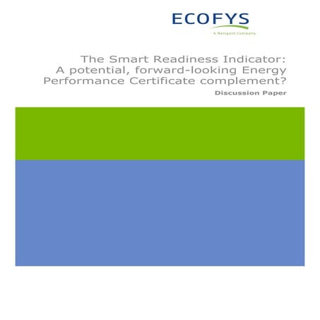 The Smart Readiness Indicator: A potential, forward-looking EPC complement? | PDF
