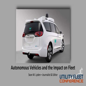 Autonomous Vehicles and the Impact on Fleet | PPTX