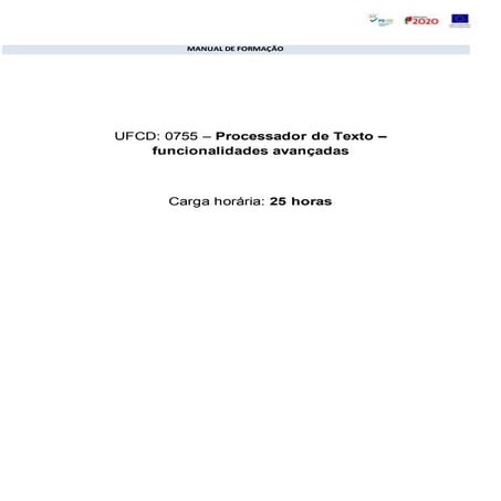 Ufcd 0755 (25h) | PDF