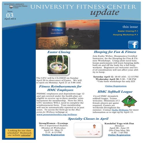 UFC April 2014 Newsletter | PDF