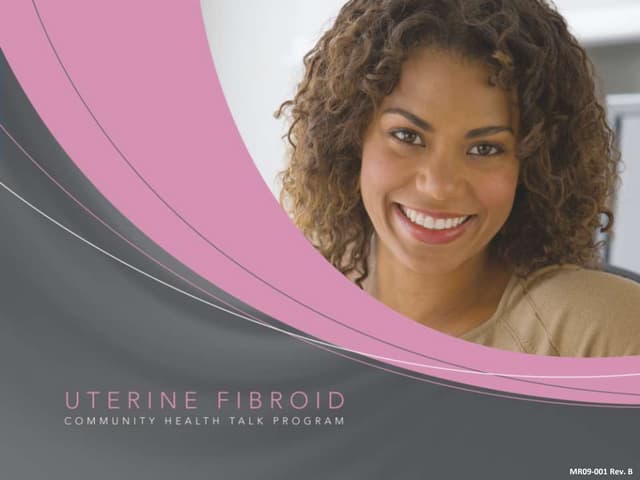 Uterine Fibroid Embolization | PPTX