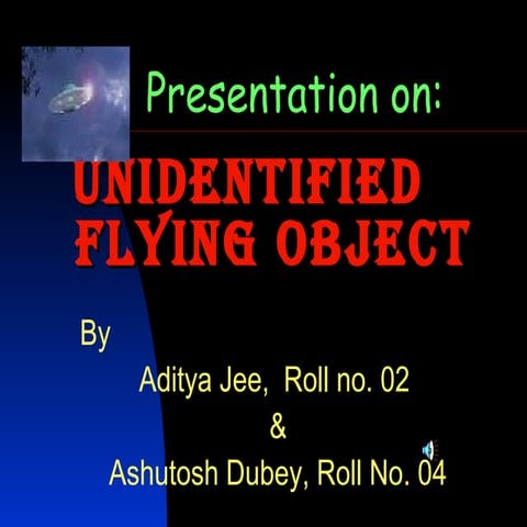 Ufo fact sheet | PDF
